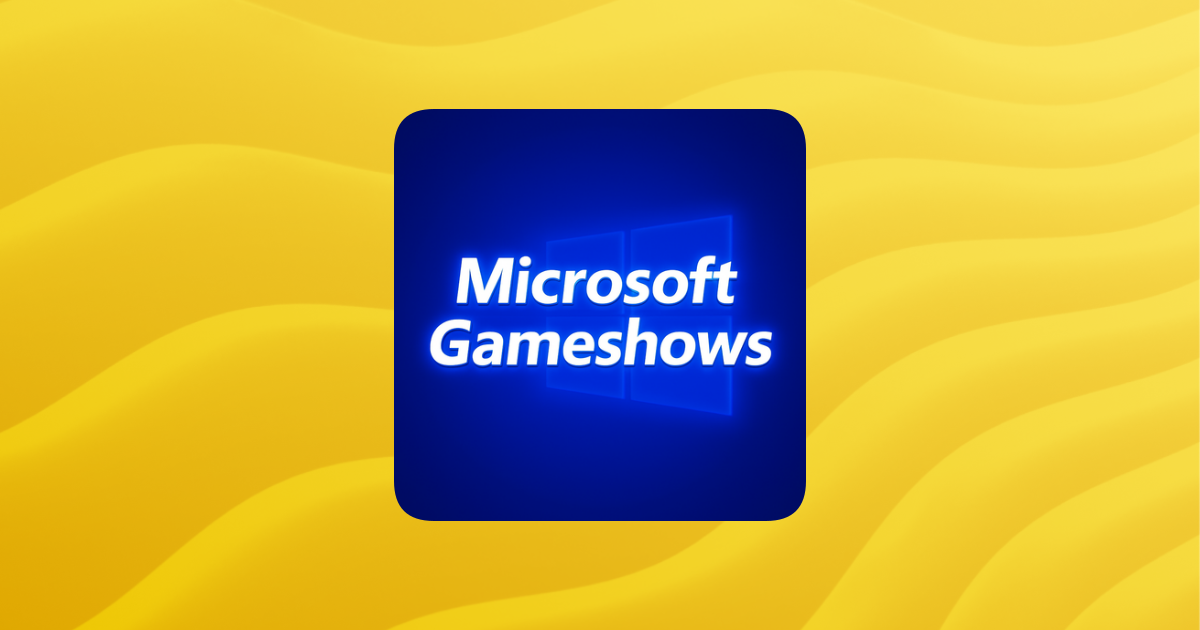 Microsoft Gameshows! - Guilded