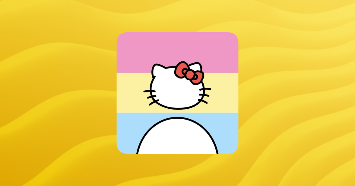 Hello Kitty Pink rainbow :3 - Guilded