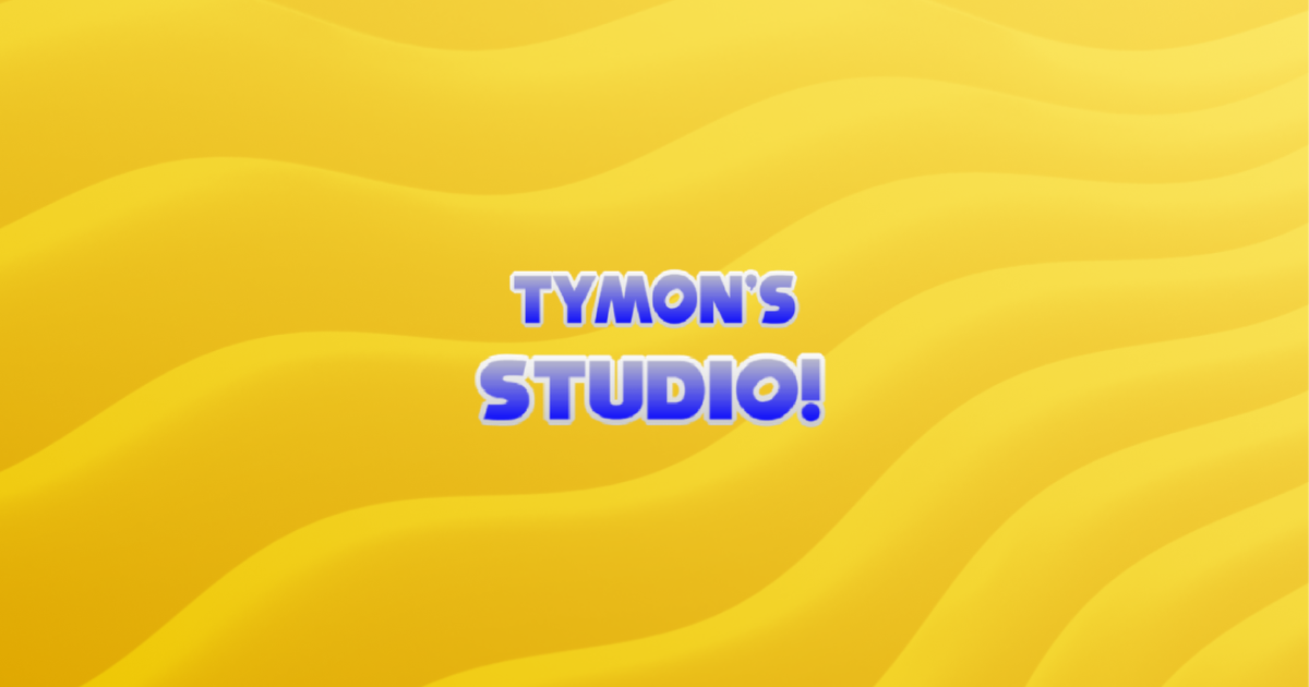 Tymon's Studio! - Guilded