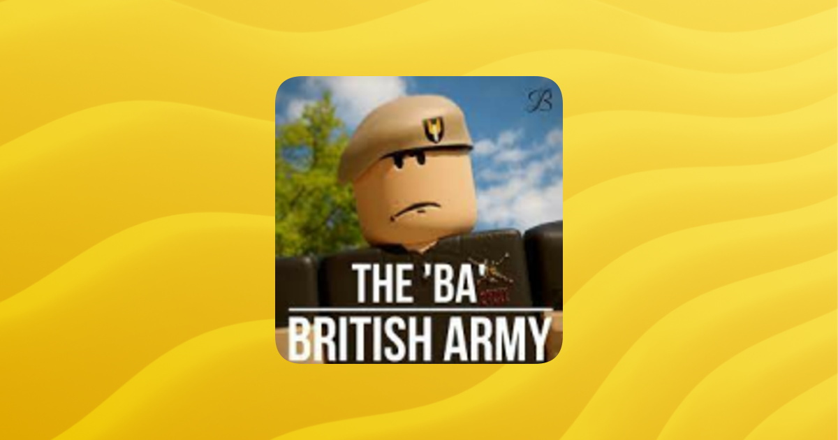 BA | Roblox British Army - Guilded