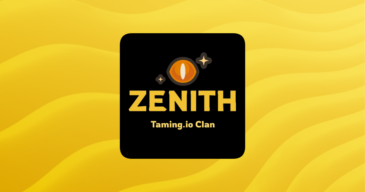 Overview - ZENITH Clan Server [Taming.io] - Guilded
