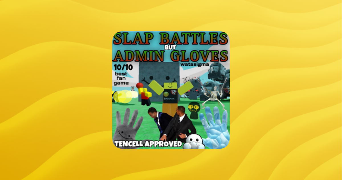 Slap Battles But Admin Gloves - Guilded