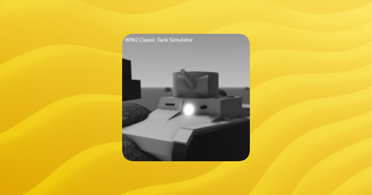 1- WW2 Crassic Tank Simulator - Guilded