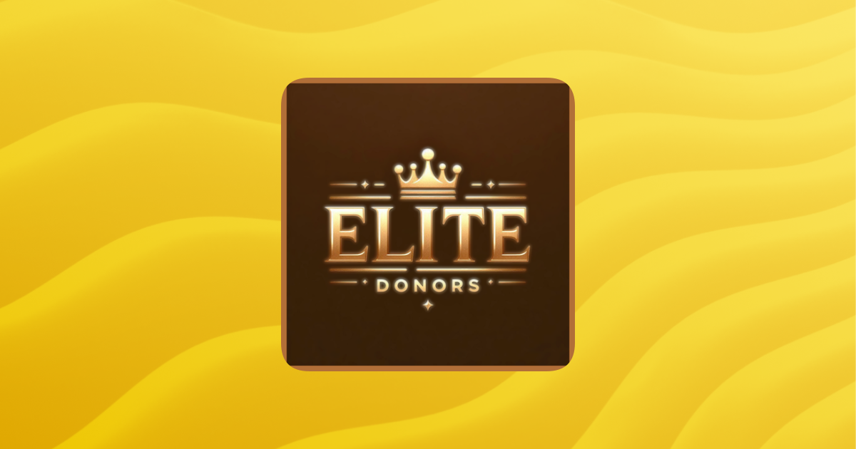 Overview - Elite donors - Guilded