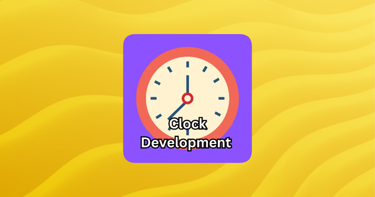 Clock Development - Guilded