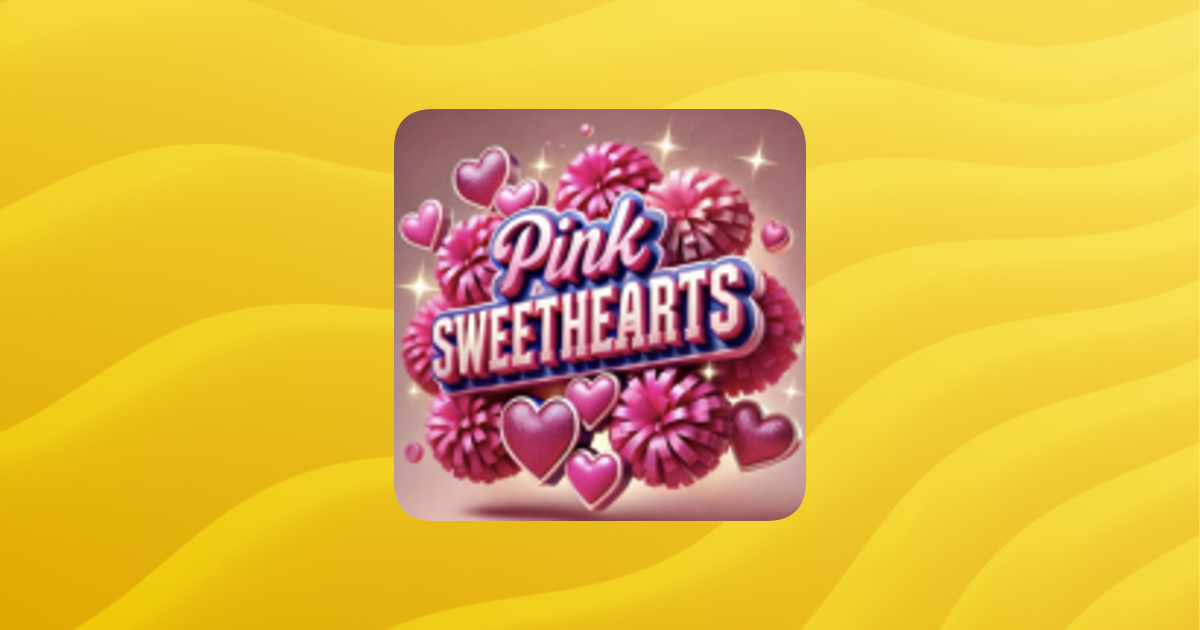 - Pink Sweethearts Cheer - - Guilded